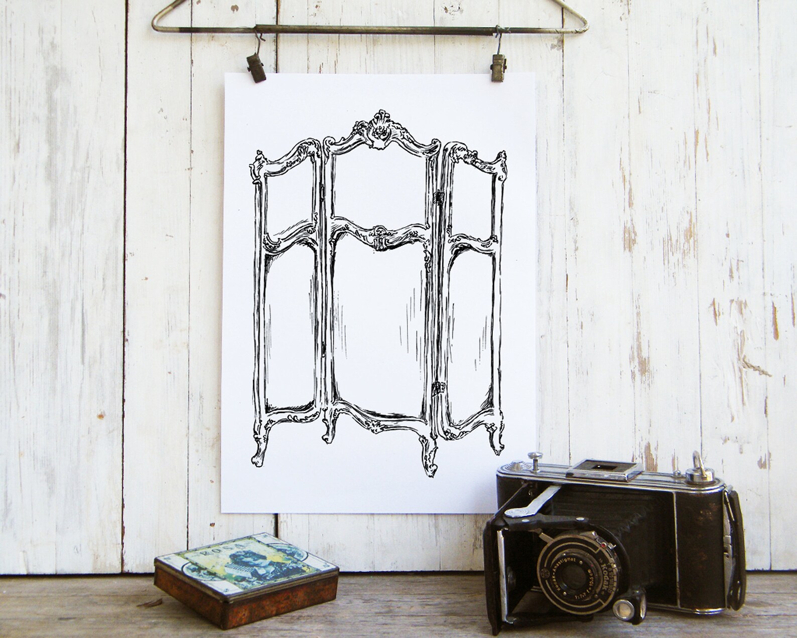 Digital Download Art Prints Vintage Style Print Bedroom | Etsy