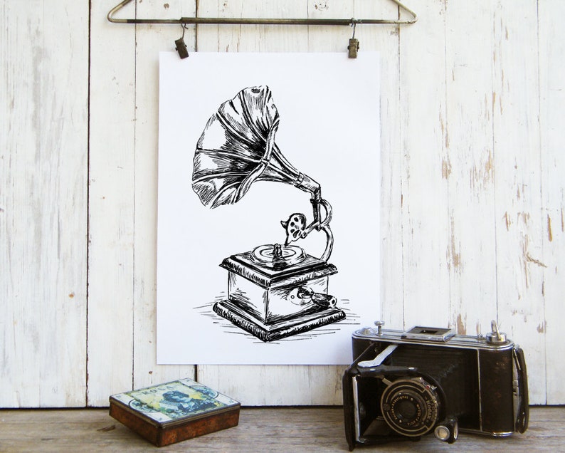 Digital Download Art Prints Vintage Style Print Printable | Etsy