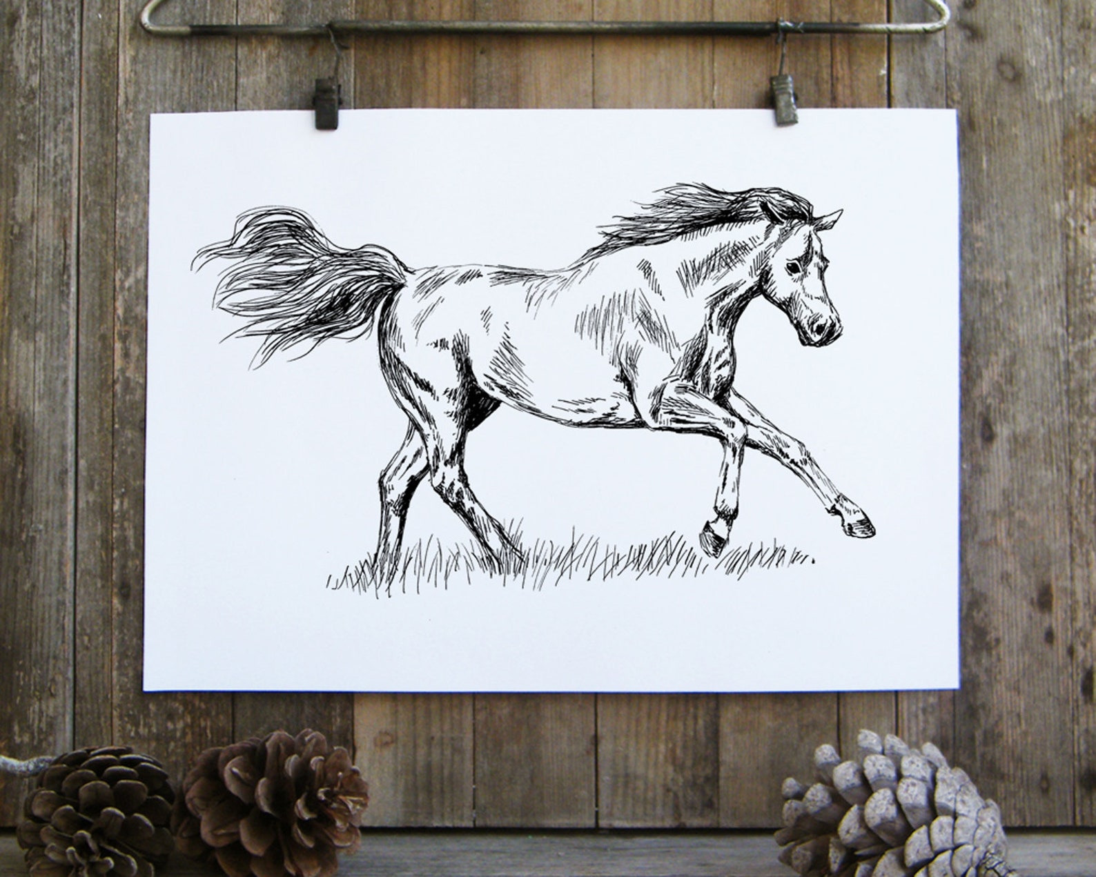 Black and White Printable Unique Art Prints Wall Art | Etsy