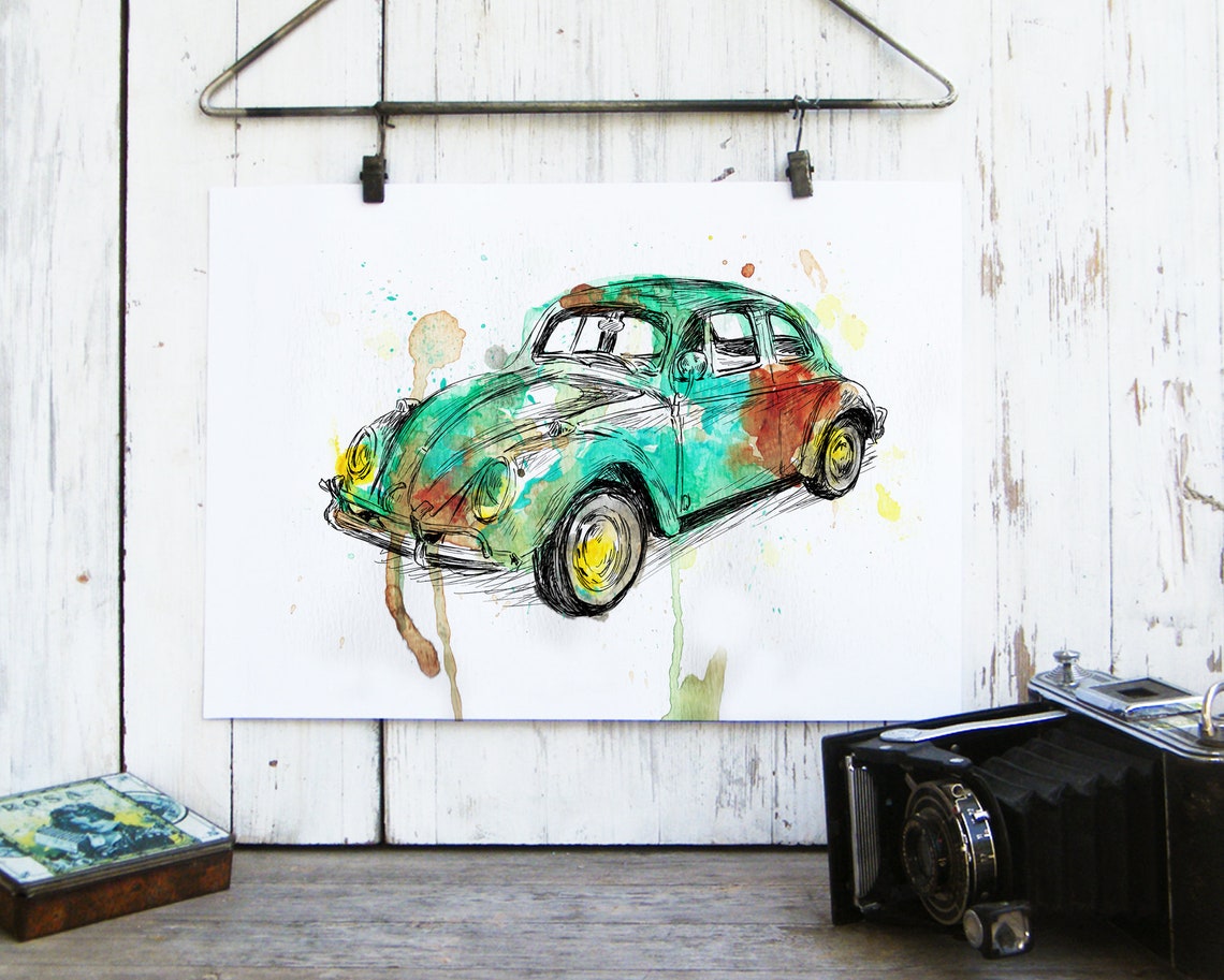 Digital Download Art Prints, Vintage Style Print, Printable Wall Art ...