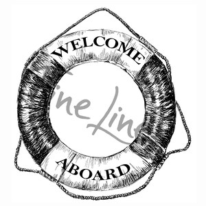 Printable Nautical Life Ring Preserver Wall Art, Nautical Lifebuoy Ring ...
