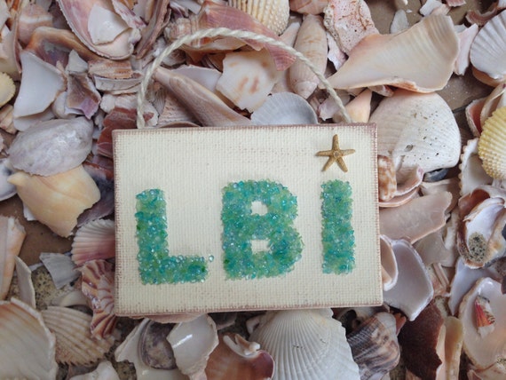 LBI Ornament LBI Art lbi ornament wine tag long beach | Etsy