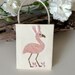 Flamingo Art, Christmas Flamingos, Flamingo Reindeer, Coastal Christmas ...