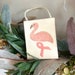 Flamingo Art, Christmas Flamingos, Flamingo Reindeer, Coastal Christmas ...