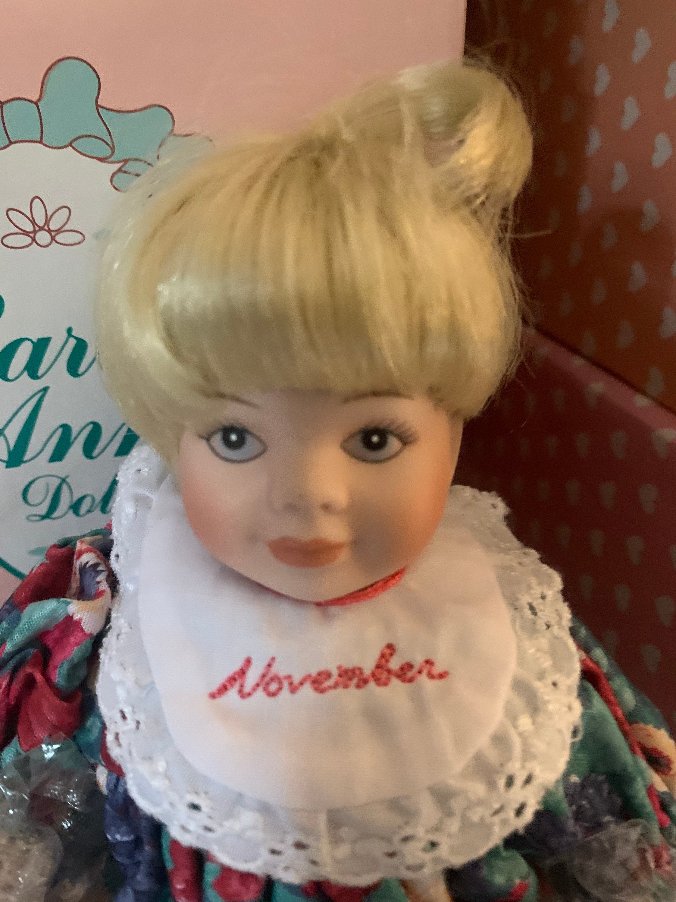 Carol Anne Dolls November Porcelain Doll - Etsy