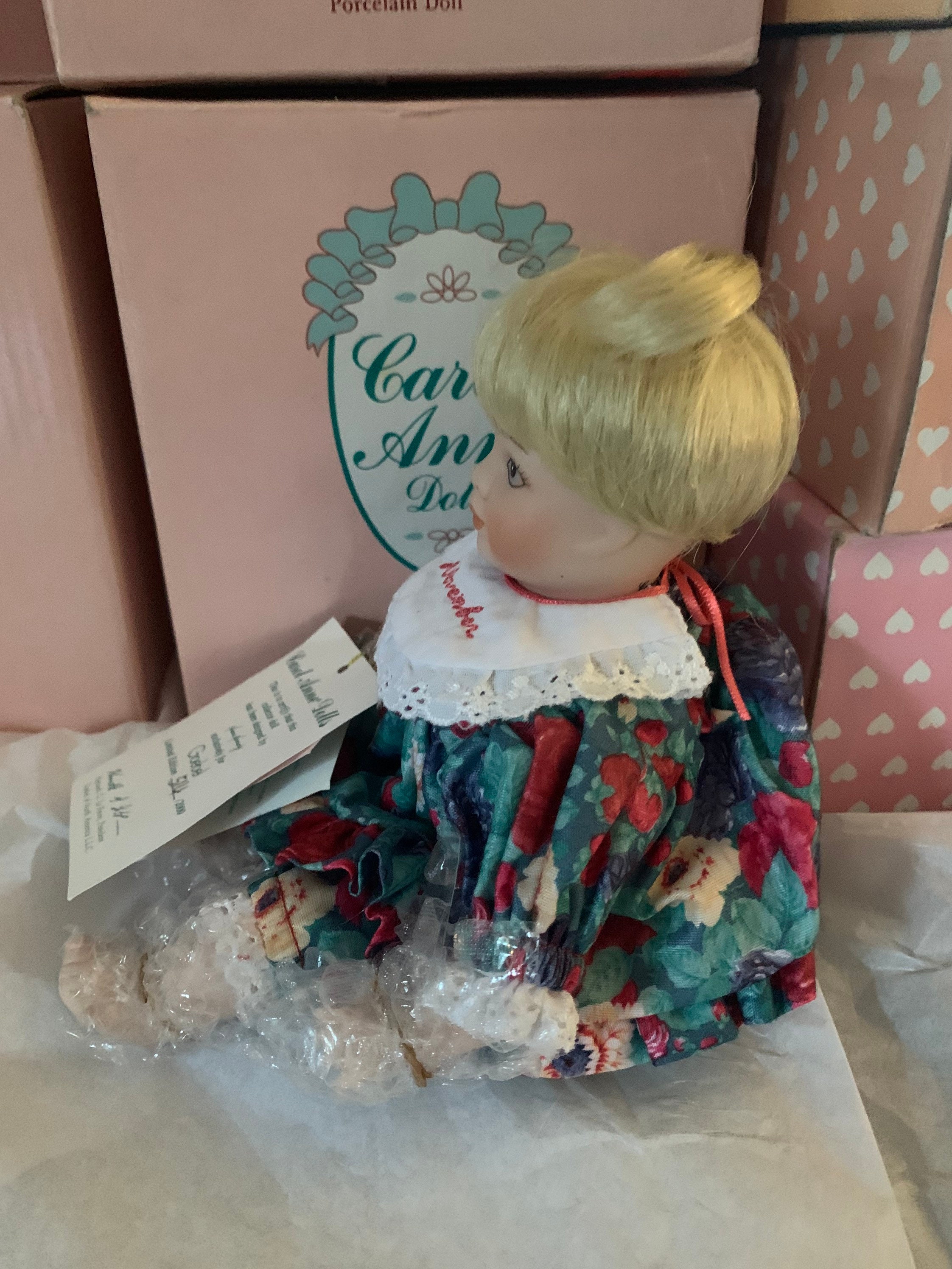 Carol Anne Dolls November Porcelain Doll - Etsy