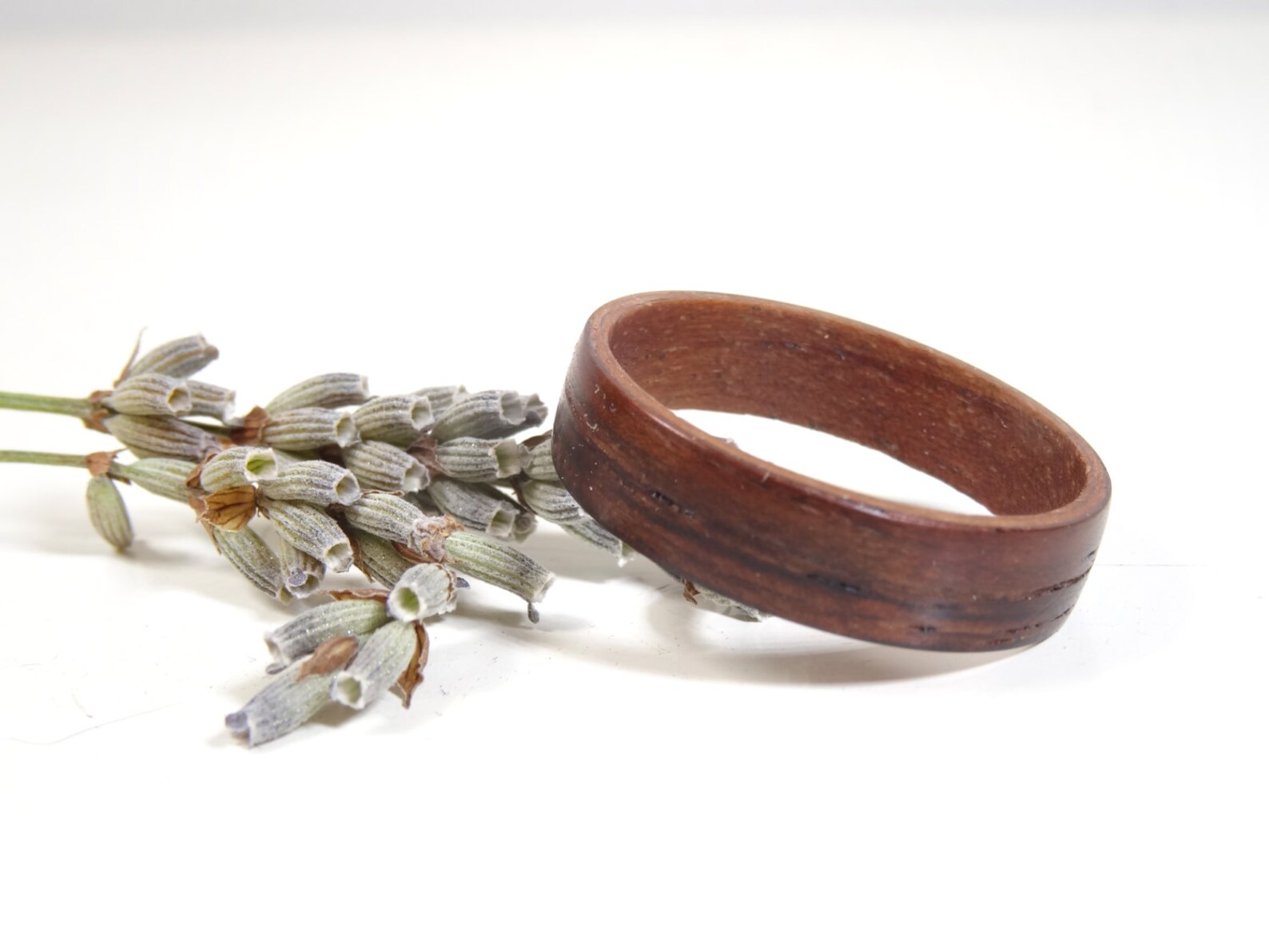 Wood Rings From Rosewood With Inside From Walnut // Wooden - Etsy