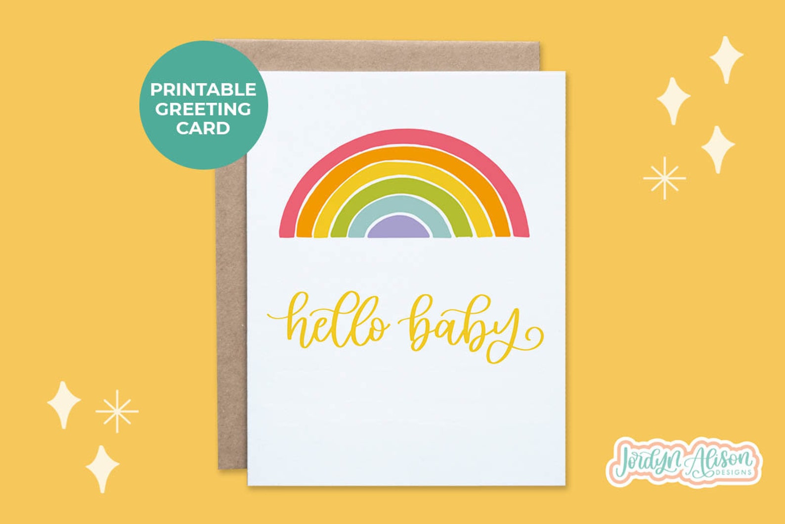Printable Everyday Card Bundle, Printable Greeting Card, Printable ...