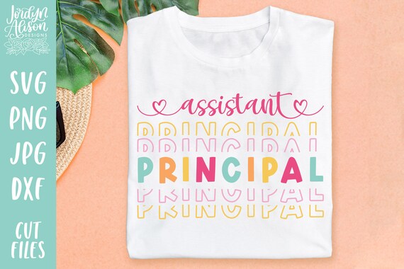 Assistant Principal SVG Occupation SVG for Cricut School - Etsy