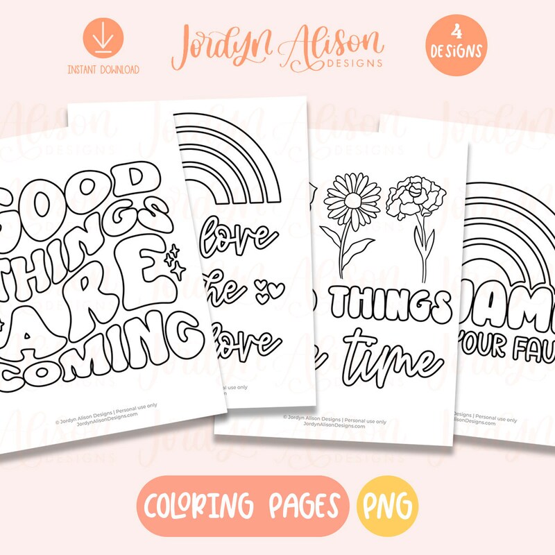 Trauma Coloring Pages - Etsy