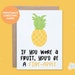 Printable Funny Fruit Pun Cards, Printable Everyday Card Bundle ...