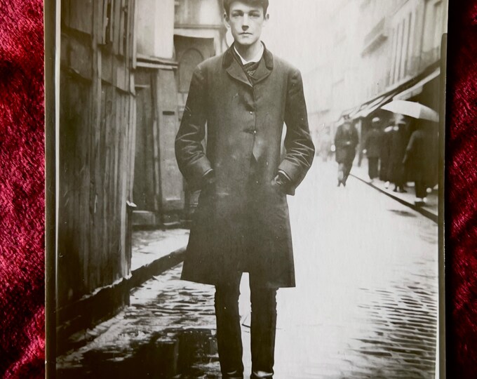 Arthur Rimbaud in November 1873 Single Silver Print 3 4x5 - Etsy