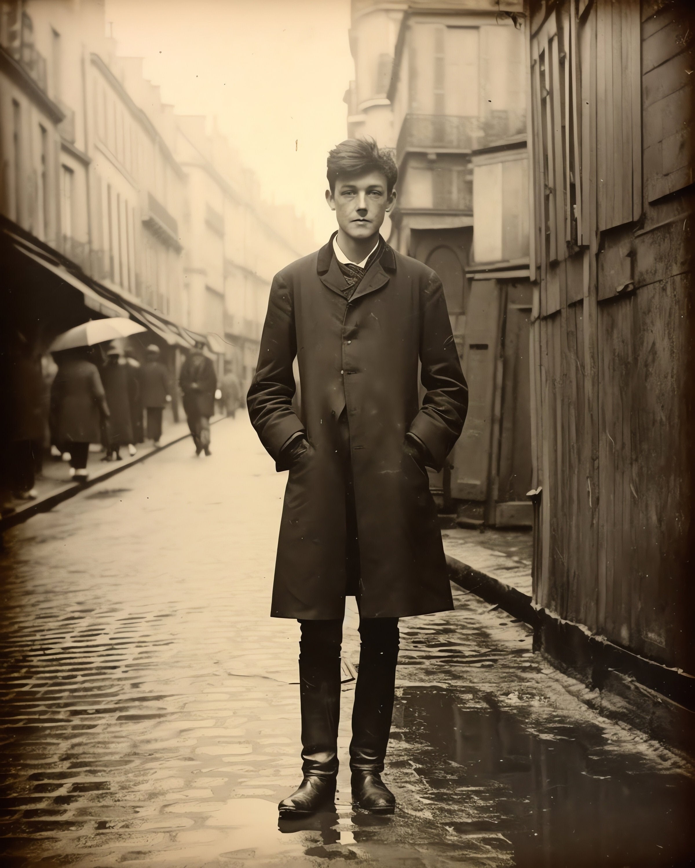 Arthur Rimbaud in November 1873: Photographic Print (several Formats ...