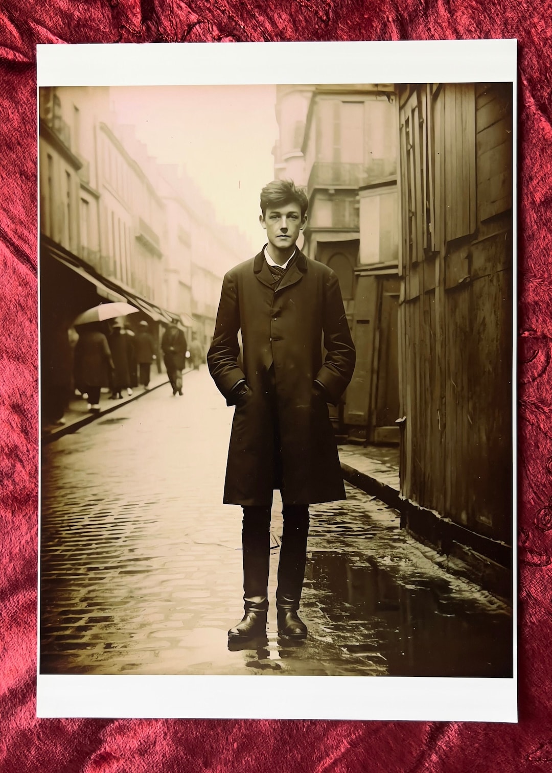 Arthur Rimbaud in November 1873 Photographic Print A4 - Etsy