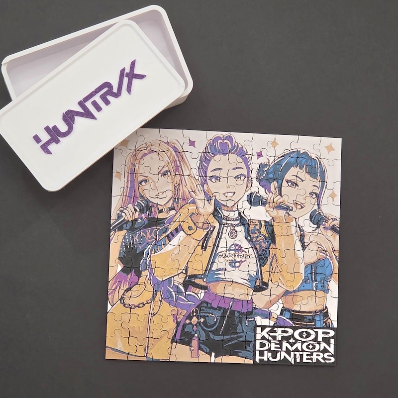 Kpop Demon Hunters Puzzle - Etsy