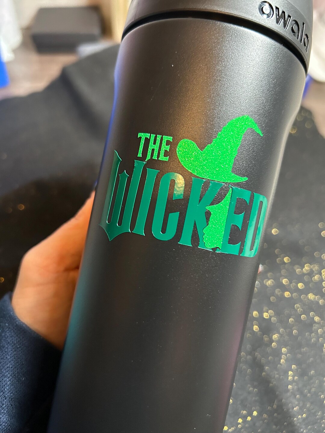 Wicked Elphaba Silhouette Vinyl Sticker - Multi-purpose (laptop, Kindle ...