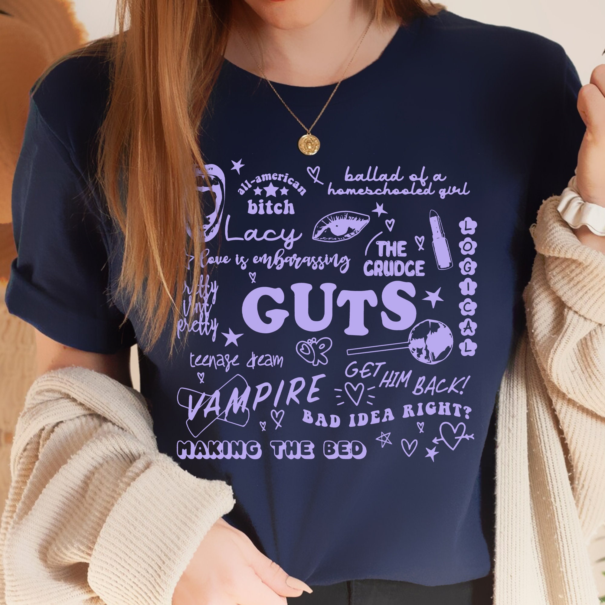 Olivia GUTS Track List PNG and SVG Digital Download Cricut Silhouette ...