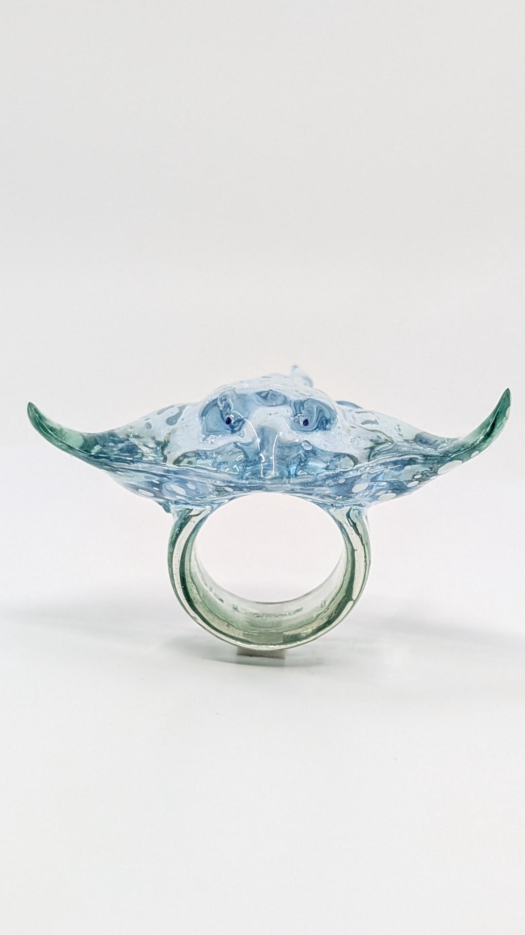Sunshine Stingray Ring - 3D Stingray Ring - Etsy