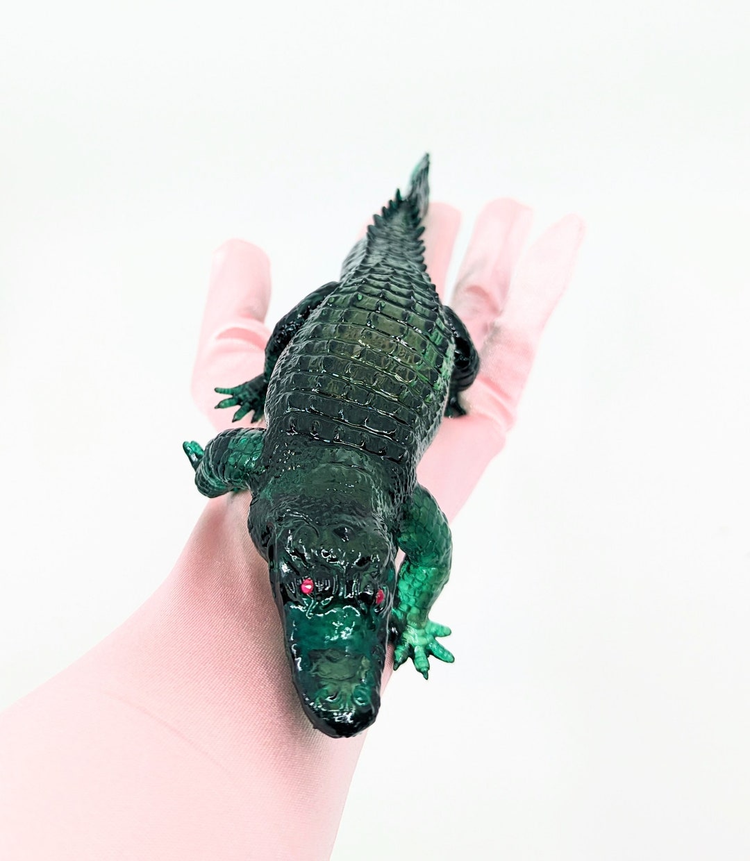 Moss Alligator Object - 3D Alligator Sculpture - Etsy