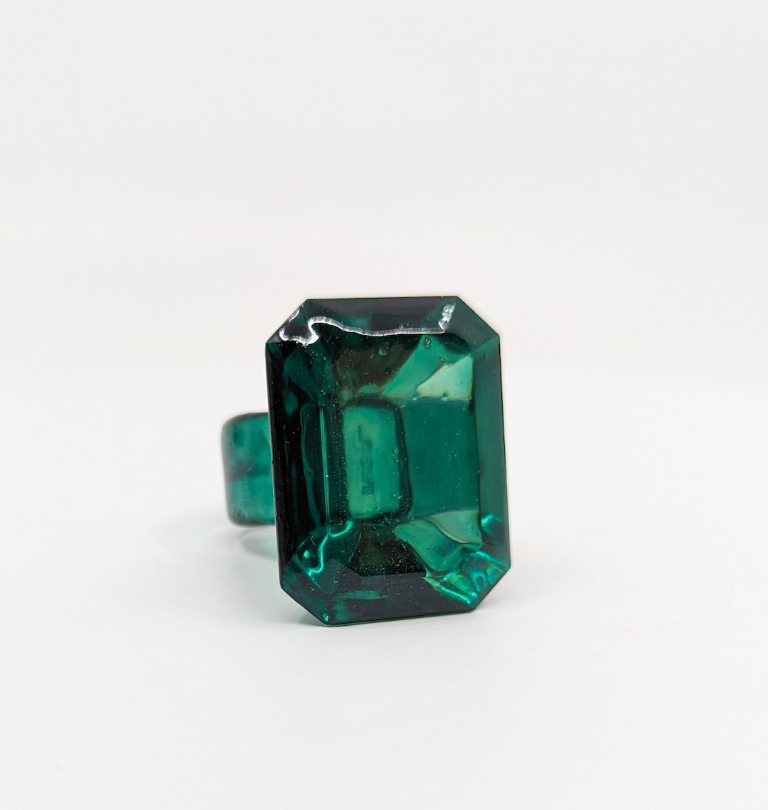 Faux Gemstone Ring- 3D Print Ring - Etsy