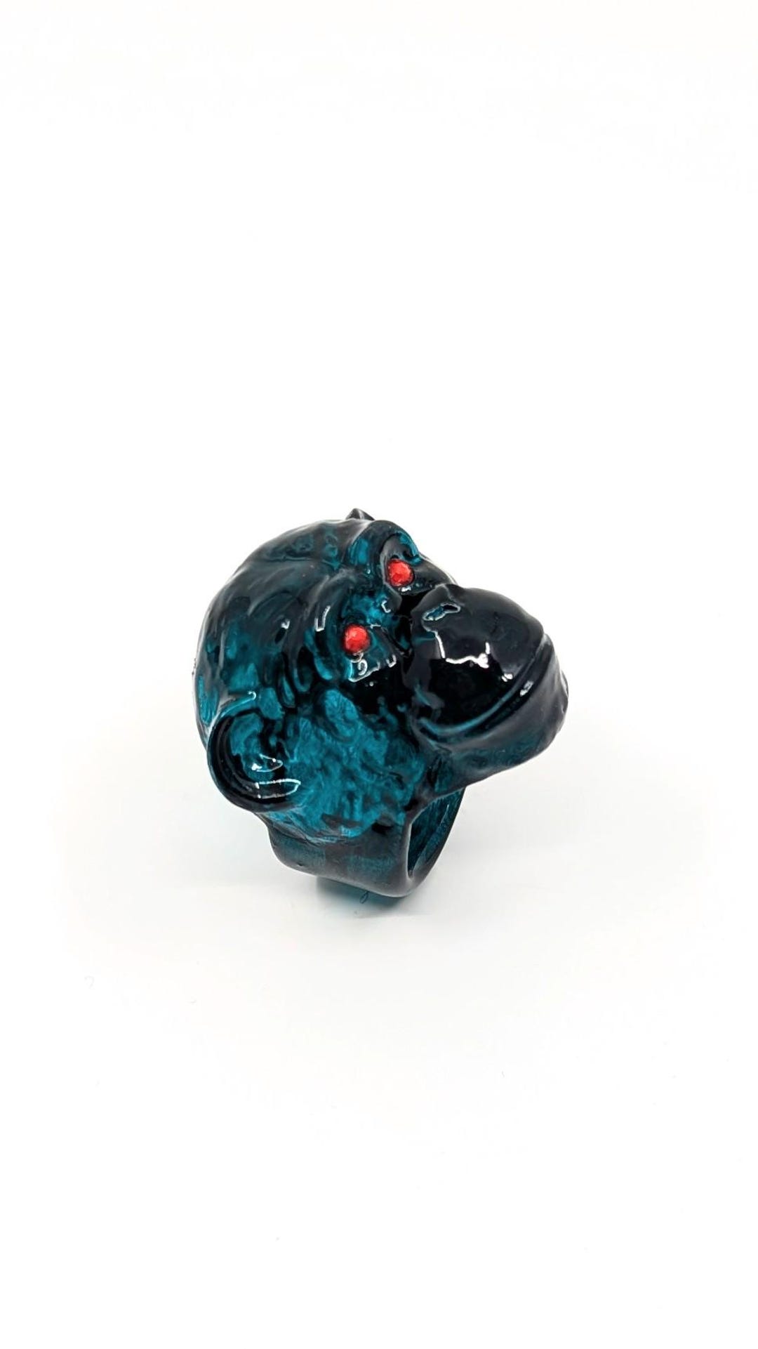 Funky Monkey Ring - 3D Monkey Ring - Etsy