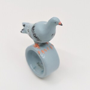 Pigeon Ring - 3D Pigeon - Etsy