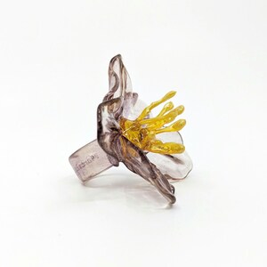 Oversize Flower Ring- 3D Flower Ring - Etsy