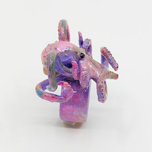 Octopus Ring - 3d Octopus Ring - 3d Ring - Etsy