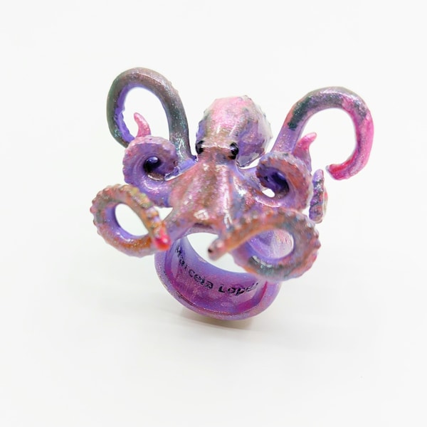 Octopus Ring - Etsy