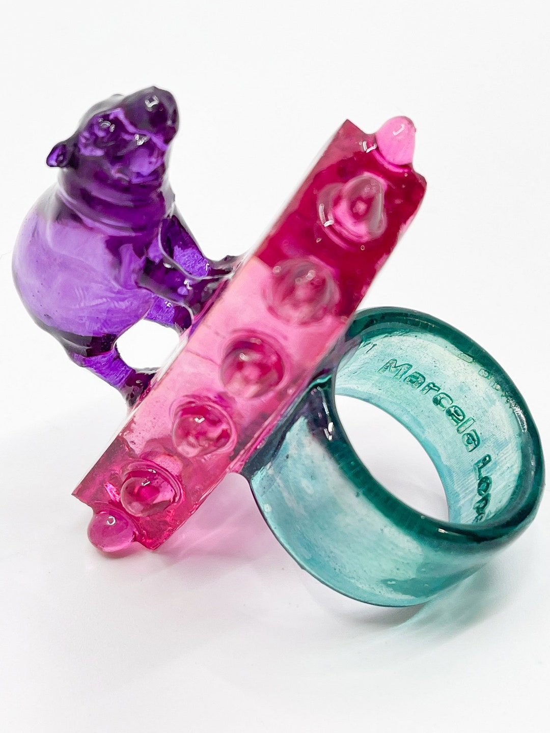 Hippo Ring - 3D Hippo - Ring - Etsy