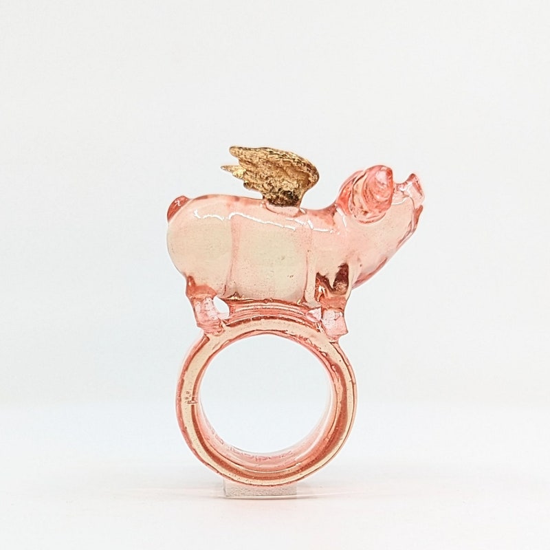 Pig Ring - Etsy