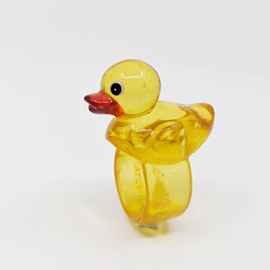 Yellow Ducky Ring -3d Duck Ring - Etsy Australia