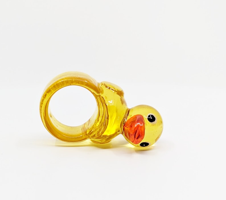 Yellow Ducky Ring -3d Duck Ring - Etsy Australia