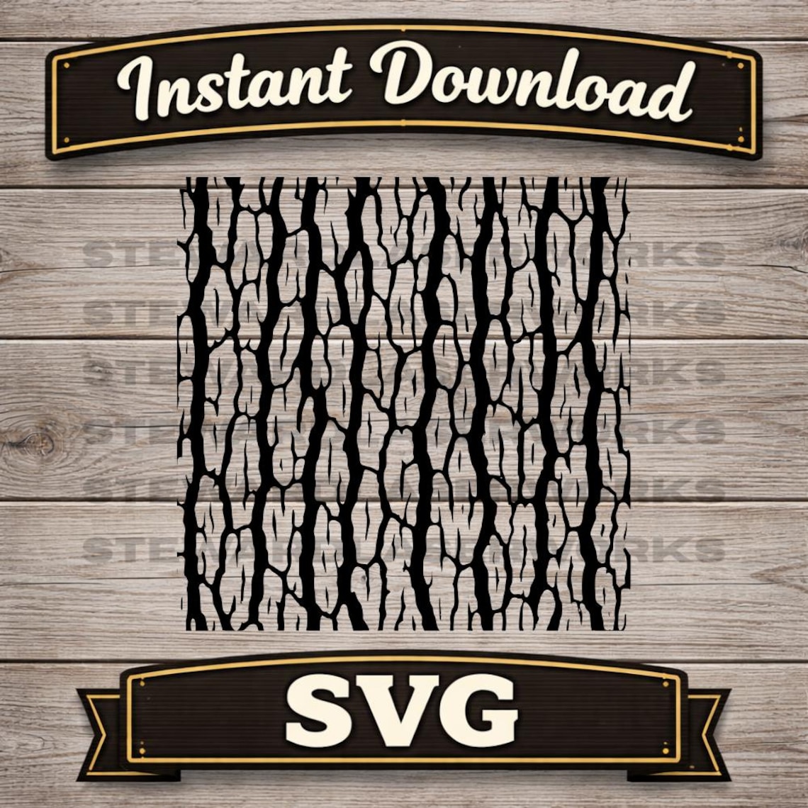 Tree Bark Pattern SVG File: Digital Design (digital Download) - Etsy