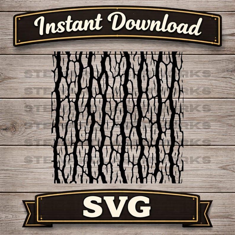 Tree Bark Pattern SVG File: Digital Design (digital Download) - Etsy