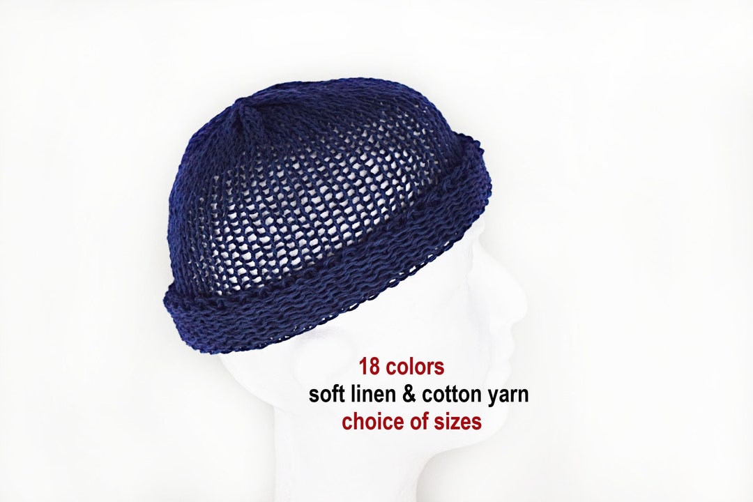 Dock Hat Brimless Docker Cap Fisherman Beanie Handmade Docker Hat ...