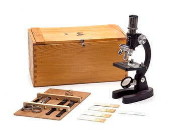 Vintage microscope | Etsy