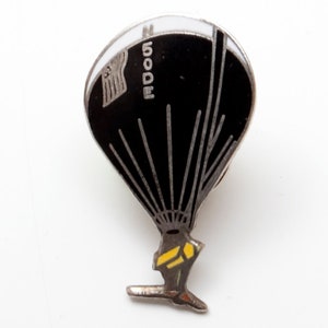 Balloonist Maxie Anderson Double Eagle Hot Air Balloon Pin - Gift From ...