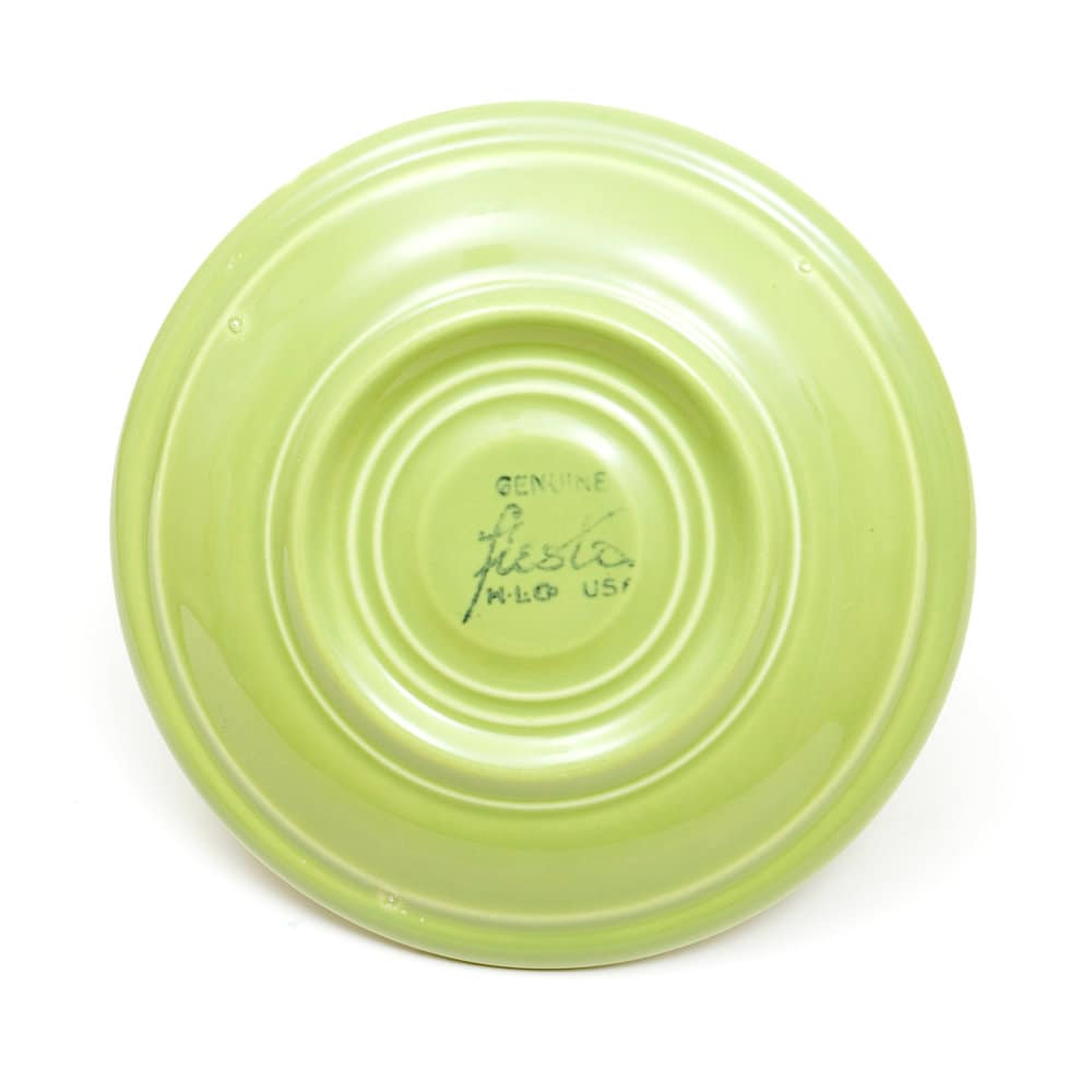 Chartreuse genuine Fiesta / Fiestaware Saucer - Etsy