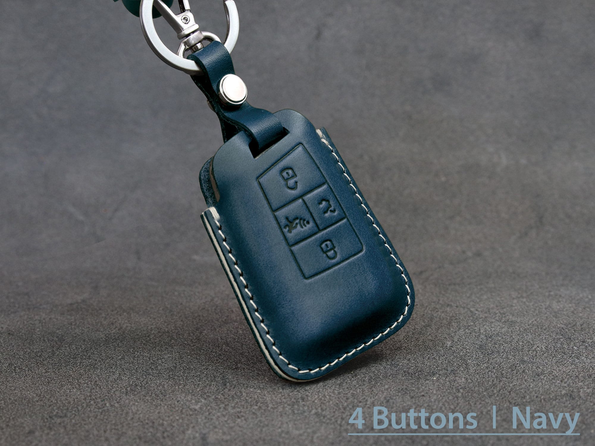 Volkswagen Series [2-3B/4B] Leather Key Case VW GOLF Passat Tiguan ...
