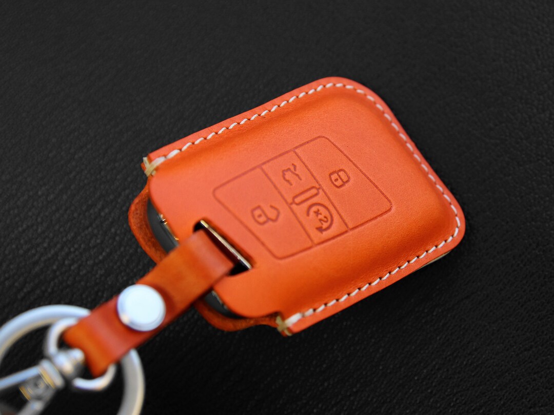 Volkswagen Series Key Fob Leather Case Italian Veg Cowhide Leather Eco ...