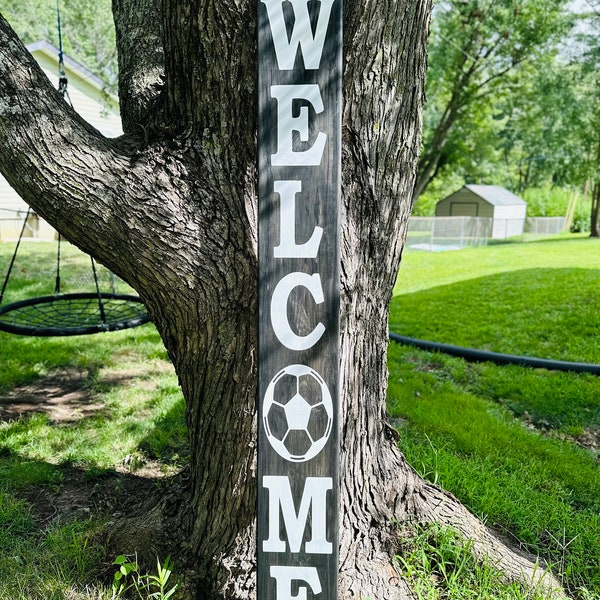 Soccer Welcome Sign - Etsy