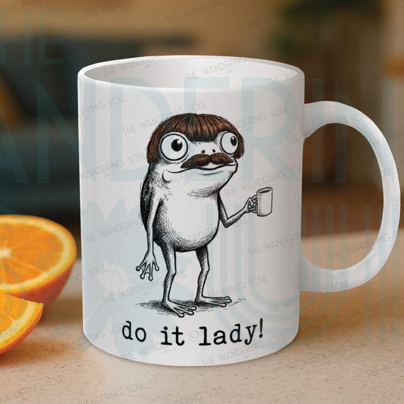 Custom Frog Coffee Mug - Etsy