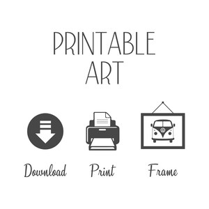 Red Van Life Road Trip Retro Illustration Art Digital Print - Etsy