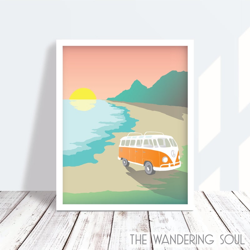 Retro Beach Decor - Etsy