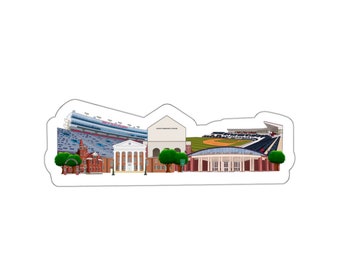 Oxford Laptop Sticker - Etsy