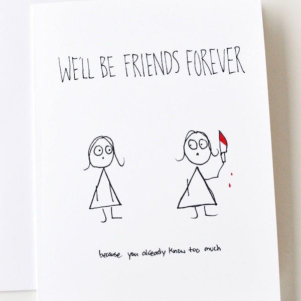 Friendaversary Card - Etsy
