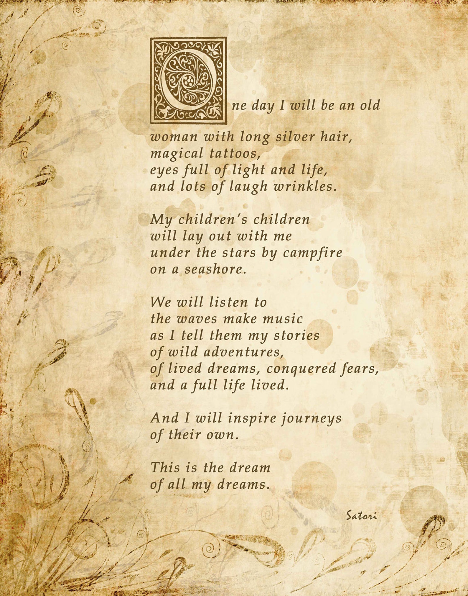 Satori Quote--print - Etsy