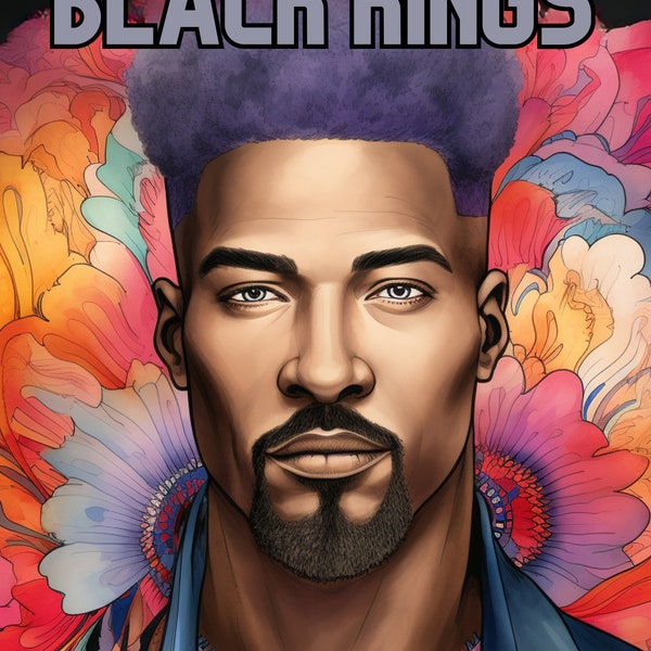 Black Boy Magic Coloring Book - Etsy