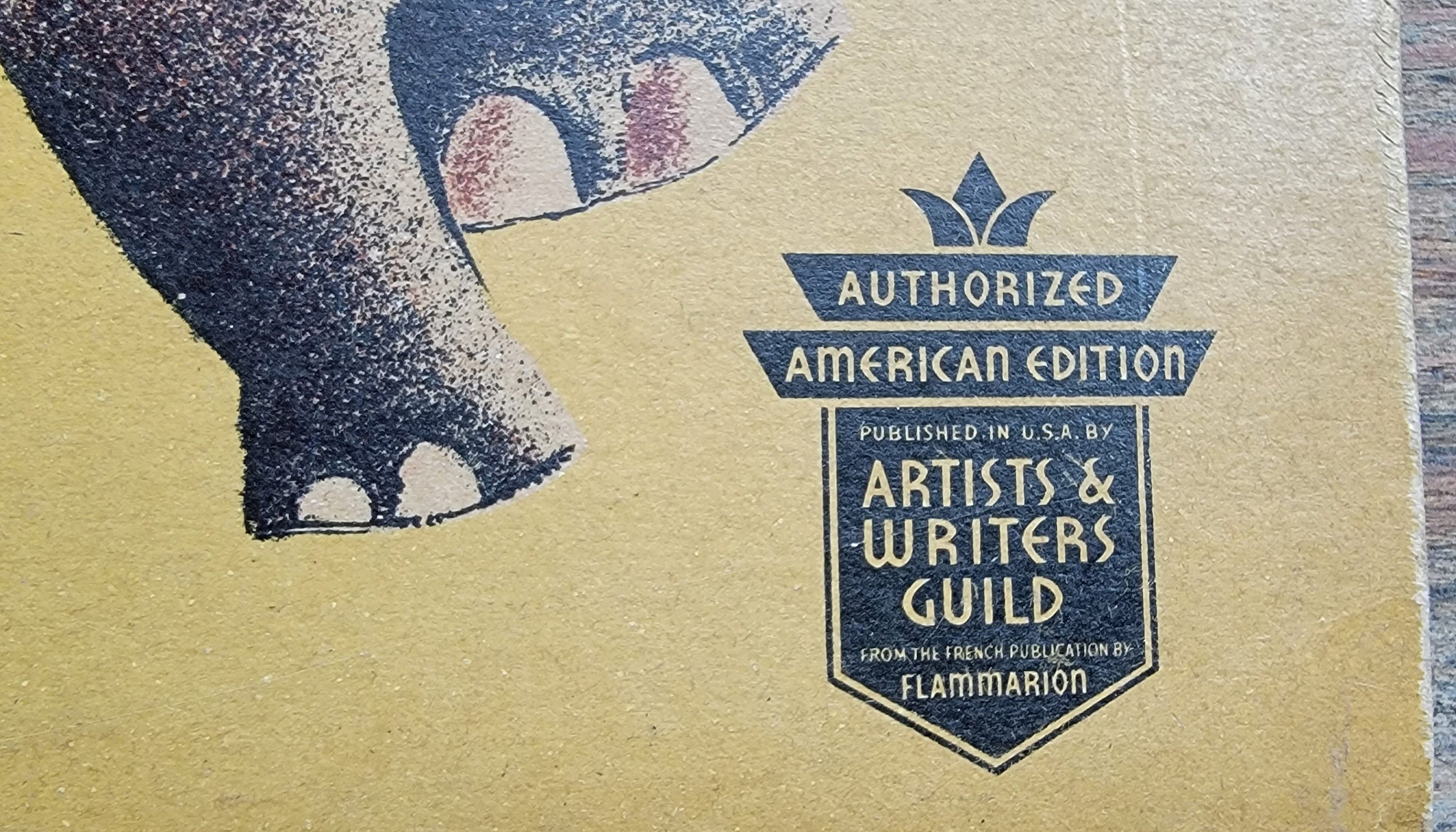 Wild Animals and Their Little Ones, A 1933 Pere Castor Book Illustrated ...